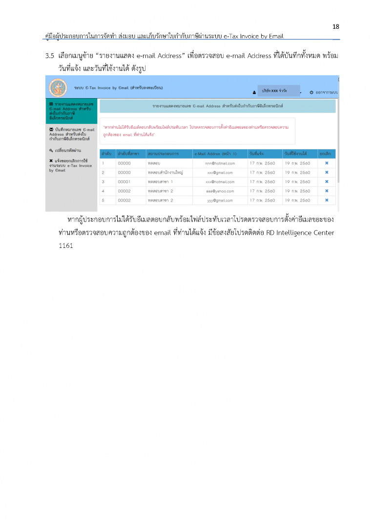 e-Tax Invoice by Email - คุณปุ๊การบัญชี